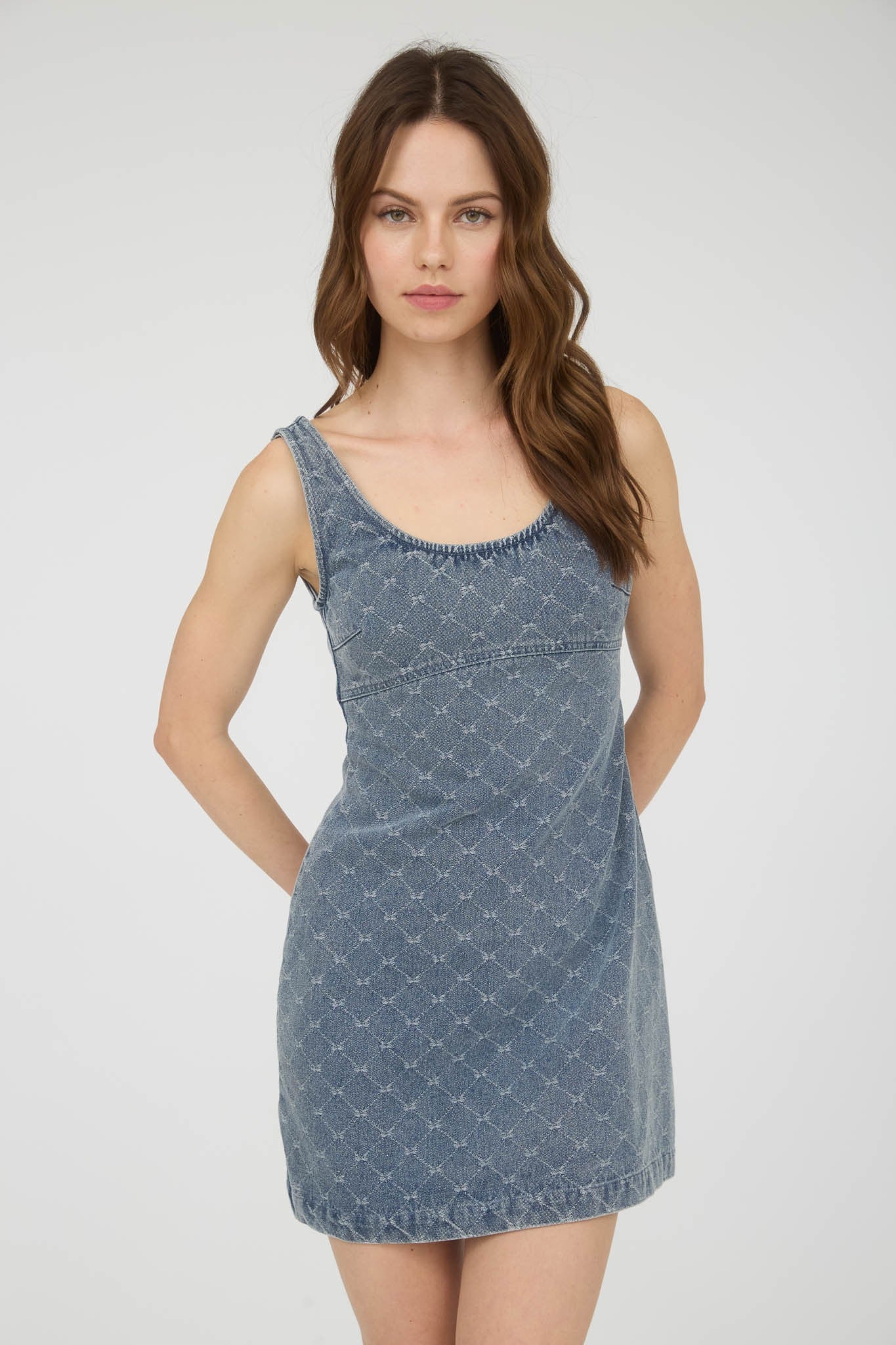Coastal Bow Mini Dress – Frenzy